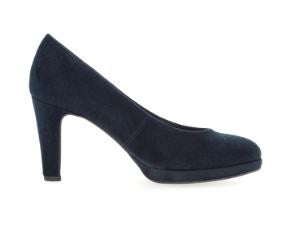 GABOR Navy Suede Court Shoe Splendid 27046 – Fabucci Shoes